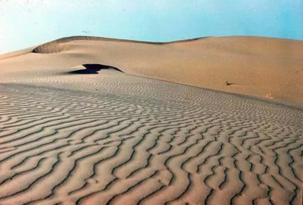 Formiranje pokretnog pijeska u regiji Sjevernog Kaspijskog mora