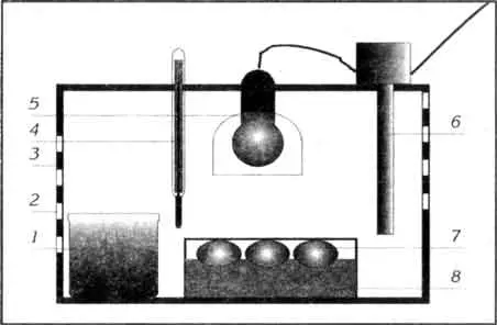 Kifaa cha incubator rahisi